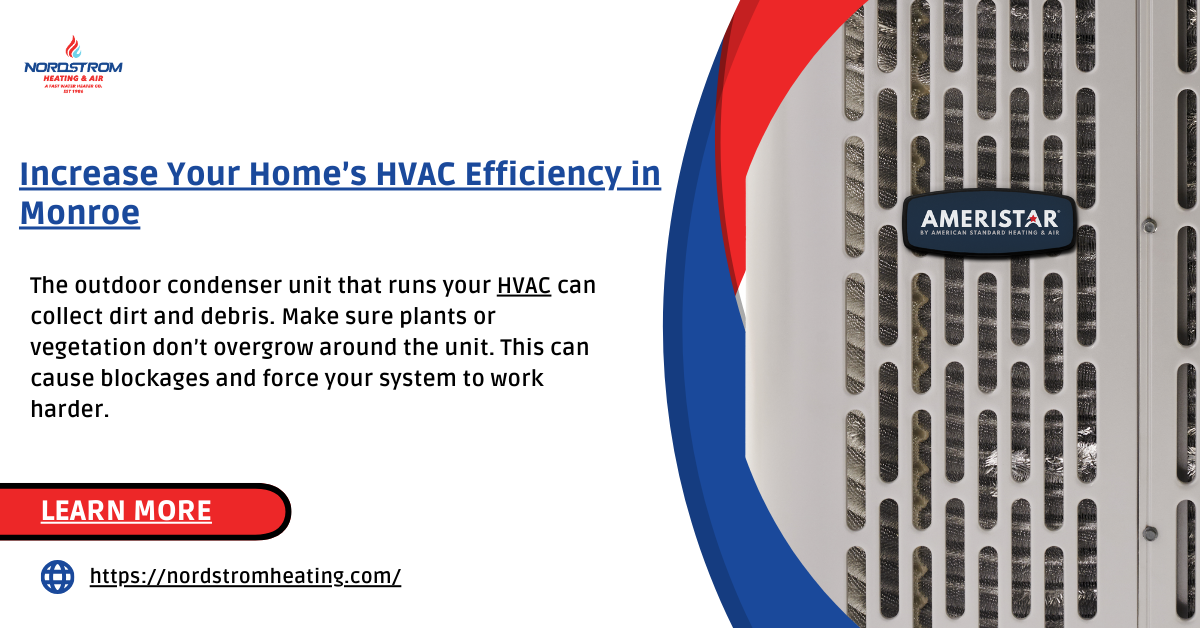 Increase HVAC Efficiency | Monroe